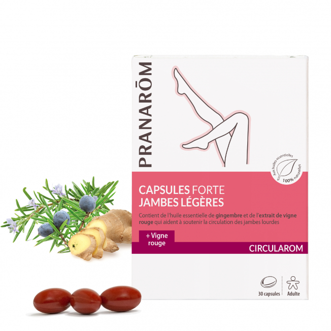 Capsules FORTE - Jambes légères - 30 capsules | SantiShop